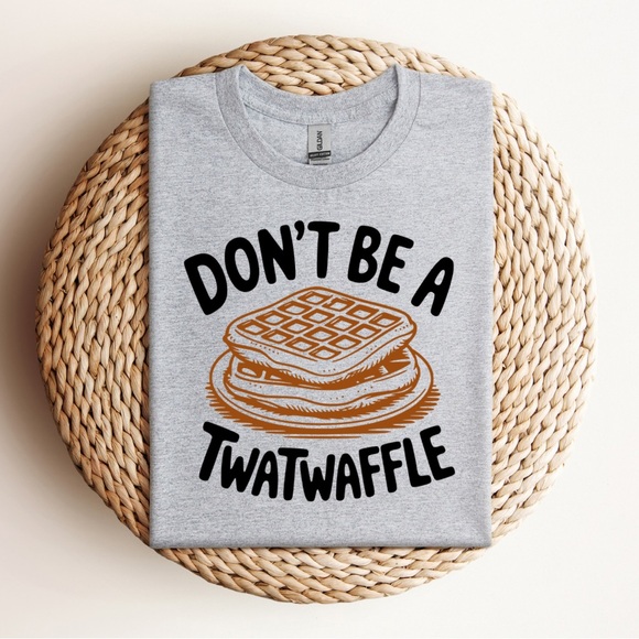 Handmade | Shirts | Funny Waffle Tshirt | Poshmark